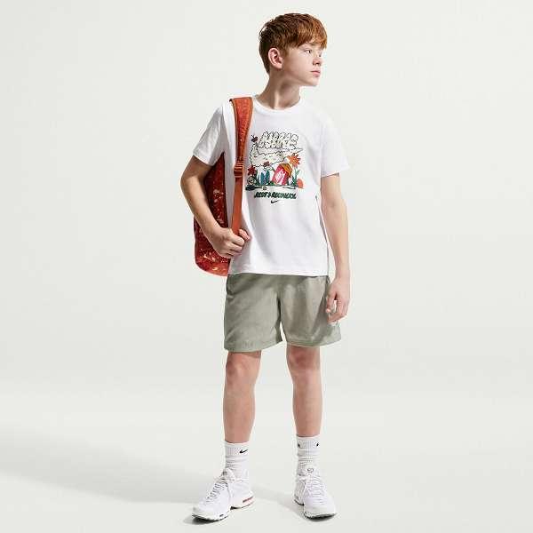 休息とリカバリー時にはこの柔らかいコットン Tシャツを着て、想像力を解き放ち、自由に駆け巡ろう。ジュニア ●素材本体:綿 100%●サイズ130〜170●カラー(100)ホワイト●仕様●付属品●生産国中国製■　こちらの商品はメーカーお取り寄...