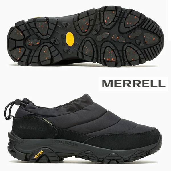 MERRELLウィンターシューズのアイコン 冬の快適性を追求したCOLDPACKシリーズ。WINTER MOC ZEROをベースに、全天候対応型の透湿防水メンブレン、厳しい冬の低温環境下で威力を発揮するVibramソールを搭載。アッパーには...