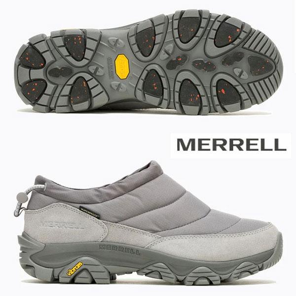 MERRELLウィンターシューズのアイコン 冬の快適性を追求したCOLDPACKシリーズ。WINTER MOC ZEROをベースに、全天候対応型の透湿防水メンブレン、厳しい冬の低温環境下で威力を発揮するVibramソールを搭載。アッパーには...