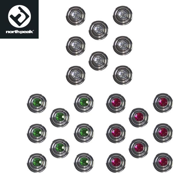 ■商品説明※こちらの商品はメーカー取り寄せ商品となっております。※ご注文の前に、カラー、サイズを十分ご確認下さい。金属製のドーム型のボディの中心には、クリスタルを模した樹脂を配置。光が当たると、キラキラ輝きます。・8個組■素材アクリル＋軽合...