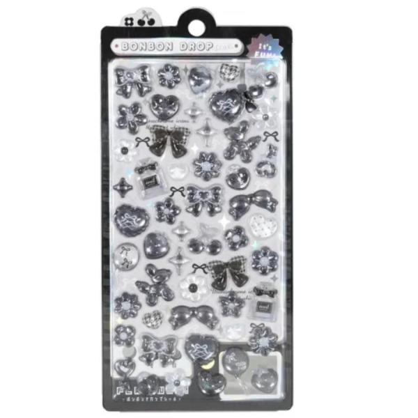 【発売日：2026年02月17日】2/17 ボンドロ入荷しました♪◎こちらを一読し、ご納得の上でのご購入をお願い致します◎ボンボンドロップシールぶらっくボンボン花柄やリボン、風船柄など可愛いです。まるでレジンのような立体シール♪■仕様内容■...