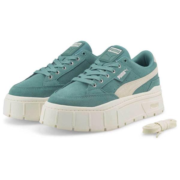 【PUMA JAPAN正規品】■カラー：MINERAL BLUEAW21シーズンに登場して以後、 PUMA SUEDEからインスパイアを受けたクラシカルなアッパーデザインと、着用時のスタイルアップが期待できる厚底ソールの組み合わせで瞬く間に...