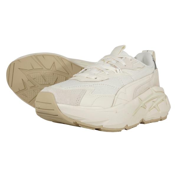 【PUMA JAPAN正規品】■カラー：Alpine Snow-Frosted Ivory■素材：合成繊維+人工皮革+天然皮革+合成樹脂■原産国：ベトナム
