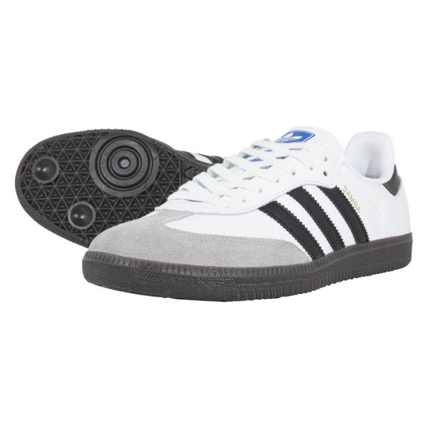 【ADIDAS JAPAN正規品】オーセンティックな「SAMBA」ルック。ピッチのために誕生し、後にタイムレスに愛されるストリートアイコンとなった「SAMBA」。今季は、その伝説的な要素は忠実に残しつつ、柔らかなレザーアッパーとスエードのオ...