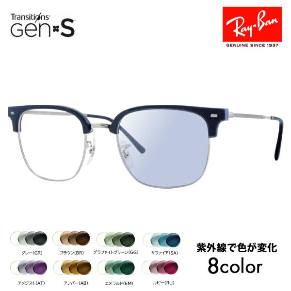 ■RX7216(F)■人気のRay-Ban 「RX7216(F) 8210」に、What’s up?がセレクトした 度付き対応可能な調光レンズ（ニコン トランジションズGEN S）をセットしました。Ray-Banアンバサダーが着用する新作メ...
