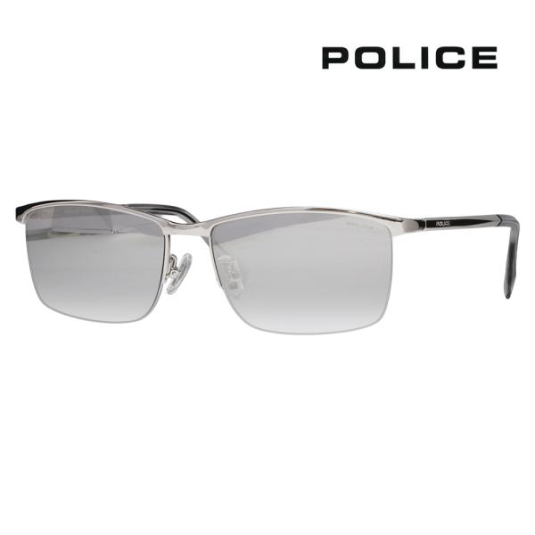 ■SPLT67J■1983年にイタリアで生まれたブランド「POLICE（ポリス）」は、「アグレッシブで都会的」というコンセプトをもとに多くの芸能人・セレブリティに愛されてきました。SPLT67Jは2Bレンズ仕様でスクエアシェイプが特徴ブロー...