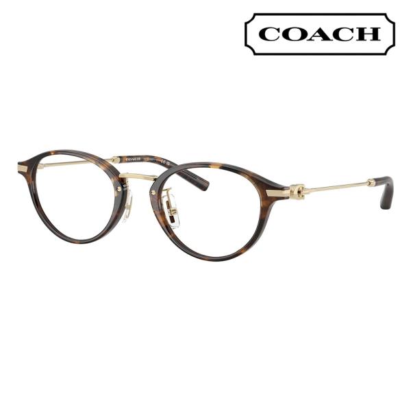 ■HC6268D■HC6268Dはシンプルで上品なパントスシェイプが魅力のアジアンフィットモデル。COACHの「C」がデザインされたヒンジが、横顔にさりげない華やかさを添えます。調整可能なグースネック型ノーズパッドで、より快適なかけ心地を実...