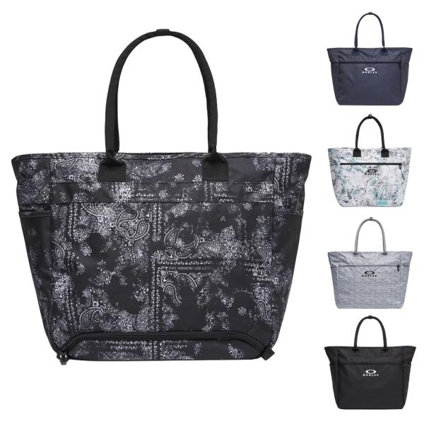 ■FOS901608 Oakley Tote Bag 17.0 Fw■フロントに小さなロゴ刺繍が入った大容量サイズのトートバッグ。背面のシューズ収納、ボトルポケットなど機能性に優れたデザイン。メイン収納には充実した小物ポケットを完備。軽量な...