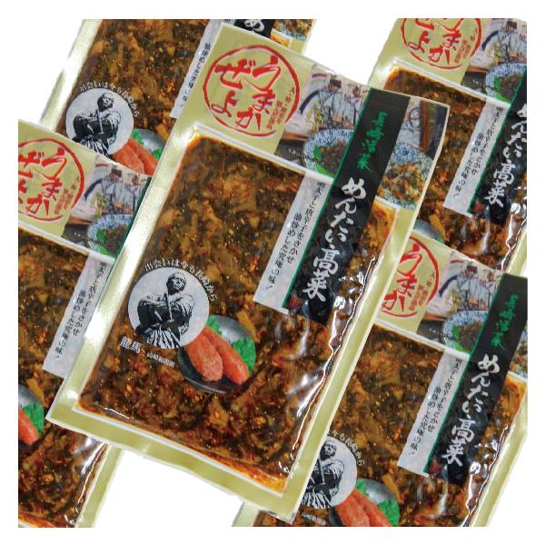 銘品は声なくして人を呼ぶ。和食洋食問わずごはんが美味しくいただける逸品。◆めんたい高菜180g明太子と唐辛子をきかせ油炒めした究極の味！保存方法　直射日光、高温多湿を避けて保存して下さい。開封後は冷蔵庫に保存してお早めにお召し上がりください...