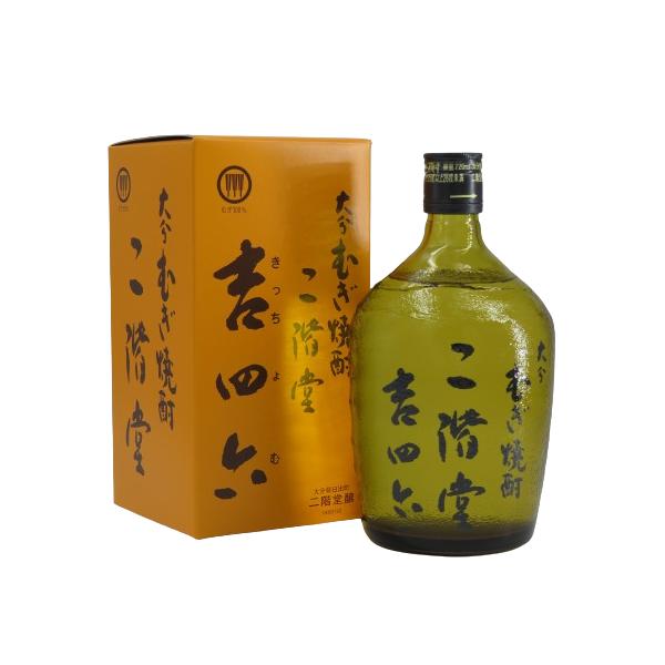 むぎ焼酎二階堂をじっくりと寝かせて熟成させた焼酎。その香りは華やかさと芳醇さを持ち合わせています。柔らかでスッキリした味わいの逸品です。