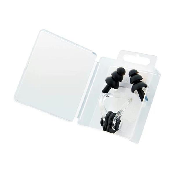 品番: ni10000a208  商品名: 耳栓 イヤープラグ 防水仕様 黒色 ソフトシリコーン素材 柔らかく快適 スイミング 水泳 競泳 海水浴用 収納ケース付き【水中でも快適に！耳栓イヤープラグのご提案！】この防水仕様の耳栓は、スイミン...