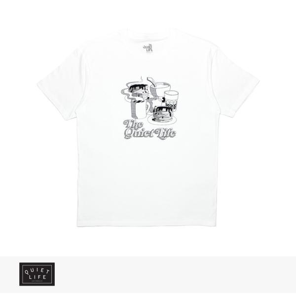 ■商品仕様Lサイズ （着丈：73cm×身幅：54cm×肩幅：51cm×袖丈：22cm）※多少の誤差がある場合がありますので予めご了承下さい。■商品説明THE QUIET LIFE PANCAKES TEE PREMIUM。パンケーキとブラン...