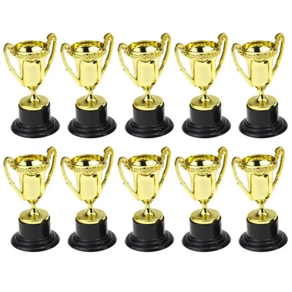 NOELAMOUR 優勝カップ トロフィー ミニ 10個セット ゴルフ サッカー 野球 スポーツ 大会 表彰 ご褒美