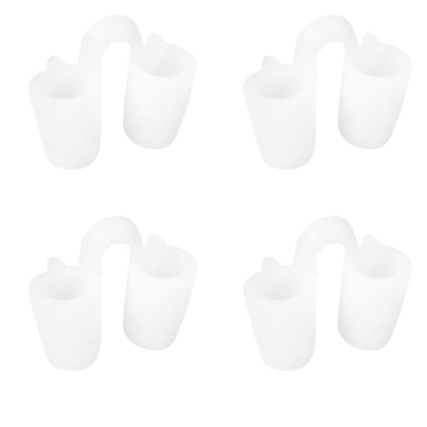 【ノーズピン BPAフリー素材】鼻詰まり解消 鏡付き専用ケース付属 いびき軽減 鼻孔拡張 柔らかいシリコンタイプ Lサイズ4個