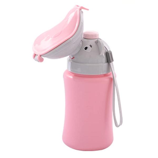 Sugarello 携帯トイレ 子供用 ポータブル便器 緊急用 簡易トイレ 小便器 キッズトイレ 旅行 車 渋滞 尿漏れ お子様用 逆止弁付き (女の子)