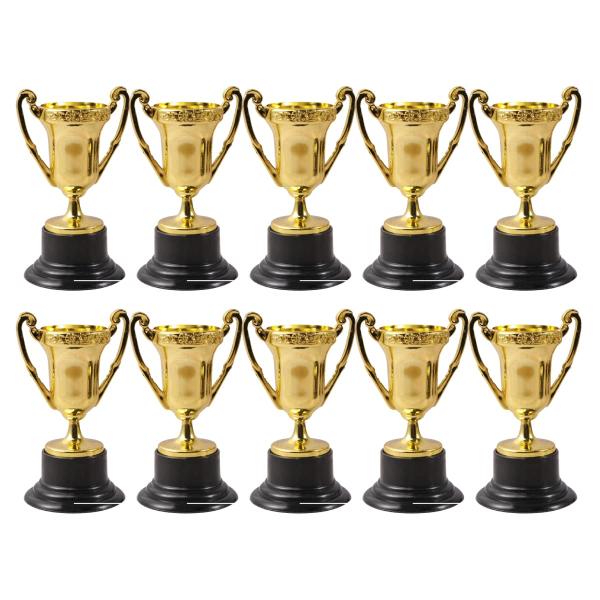 TK.Felly 優勝カップ ミニ トロフィー 10個セット ゴルフ サッカー 野球 スポーツ 優勝
