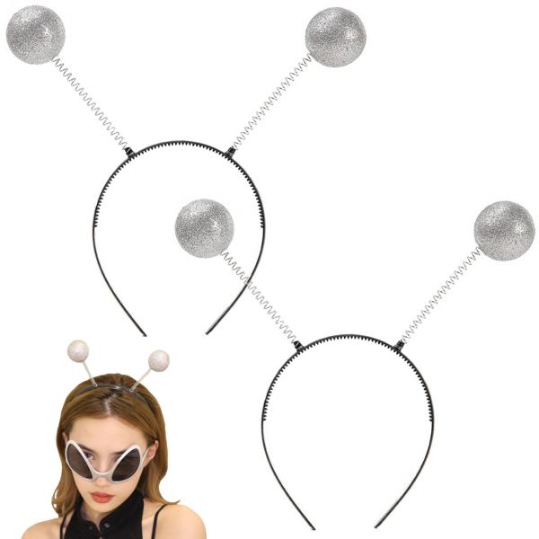 [Maatsu] 触角カチューシャ エイリアン 宇宙人 ヘアバンド カチューシャ コスプレ ハロウィン パーティー (2個)