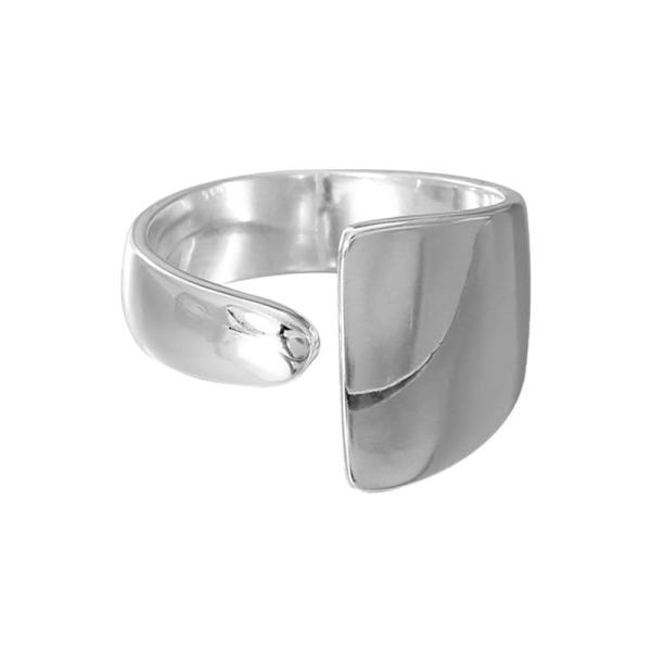 [Petit-Germe] [プチジェルム] インデックス シルバーリング フリーサイズ サージカルステンレス 316L R1004