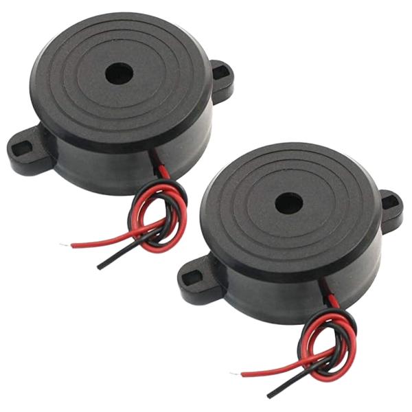 【発売日：2026年07月22日】電子ブザーはDC9V-15Vに対応し、90dBの音を発する構成で通電チェックや電子工作の実験に便利です。圧電素子を採用した小型タイプのため扱いやすく、機器の状態確認や簡易的な通知用途にも活用できます。本体サ...
