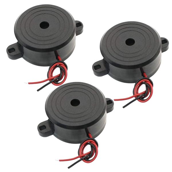 【発売日：2026年07月22日】電子ブザーはDC9V-15Vに対応し、90dBの音を発する構成で通電チェックや電子工作の実験に便利です。圧電素子を採用した小型タイプのため扱いやすく、機器の状態確認や簡易的な通知用途にも活用できます。本体サ...