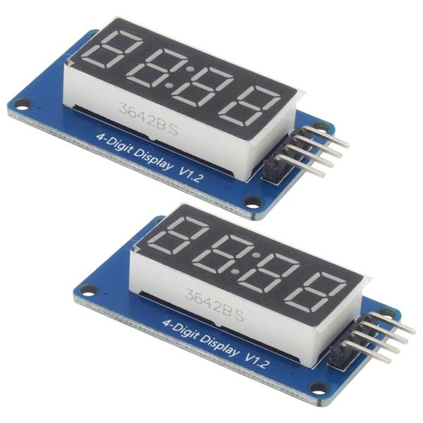 【発売日：2026年08月04日】7セグメントLEDモジュールは、4桁の赤色表示に対応した構成で、数値を見やすく表示したい場面に向いています。共通アノード方式を採用し、電子工作で扱いやすい仕様です。時計表示や簡易カウンターなど、数字を明確に...