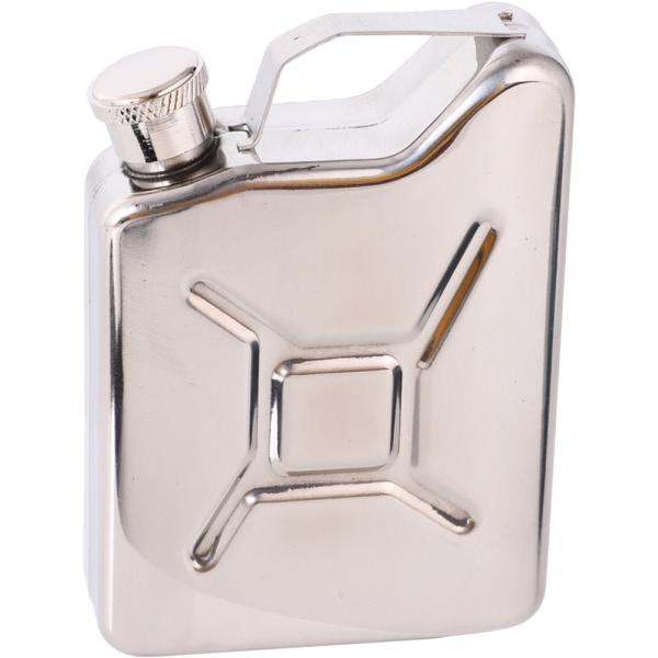 【発売日：2023年05月25日】おしゃれなオイル差し型スキットル軽量・高耐久・錆びにくい 登山やキャンプなどのアウトドアにおすすめです。ステンレスなのでお酒の風味が落ちにくいです。重量86g●保証期間 お届けより30日間●製品内容 スキッ...