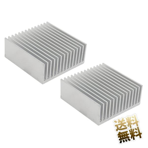 【発売日：2022年11月07日】両面テープなどで貼り付けるタイプの ヒートシンク●保証期間 お届け日より1ヶ月製品内容ヒートシンク ×2点サイズ約 タテ 50mm × ヨコ 50mm × 高さ 20mmブランド名オーディオファンテック