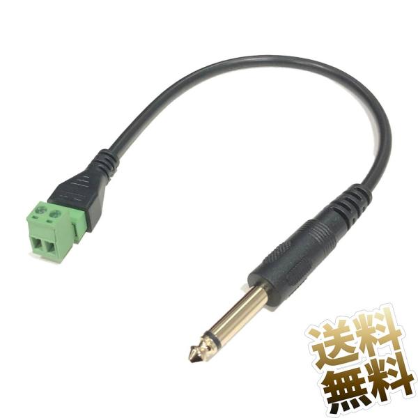 【発売日：2025年06月10日】ネジ止めで配線できる自作用2ピンのネジ止め端子 - モノラル6.35mmプラグ端子ケーブル※マニュアル、配線図は付属いたしません全長 約 30cm(端子含む) ケーブル長 約22cm(端子含まず)●製品内容...