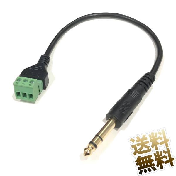 【発売日：2025年06月11日】ネジ止めで配線できる自作用3ピンのネジ止め端子 - ステレオ6.35mmプラグ端子ケーブル※マニュアル、配線図は付属いたしません全長 約 30cm(端子含む) ケーブル長 約22cm(端子含まず)●製品内容...