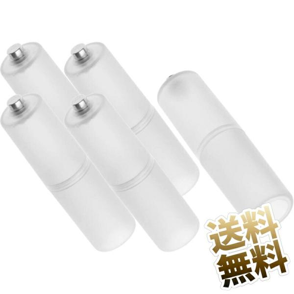 【発売日：2022年11月07日】単4電池(AAA)を入れて単3サイズ(AA)にする事の出来る電池サイズ変換スペーサーですマイナス極に金属部品が付属しています製品内容 電池スペーサー×5本保証期間 お届け日より1ヶ月