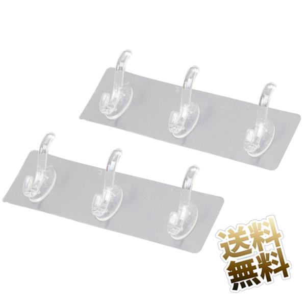 【発売日：2024年03月27日】粘着パッドのウォールハンガーです。穴開け不要で壁を傷付けずに家具の固定や吊り下げができます。裏面のシートを剥がして貼るだけの簡単設置。工具も必要ありません。防水性が高く浴室やバルコニーにも設置OK。粘着力も...