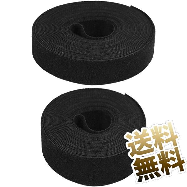 【発売日：2025年04月07日】フック面とループ面が一体である両面タイプ。フック面はプラスチック製、ループ面はナイロン製、柔軟性と接着力を兼ね備えた面ファスナー式結束バンドです大容量で使い放題！必要な長さに応じてハサミで自由にカットしてご...