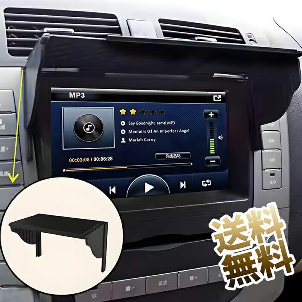 【発売日：2025年07月03日】高品質素材: ABSとPCを使用した耐久性のある製品ユニバーサルフィット: さまざまな車両種別とナビゲーション画面サイズに適合日中夜間両用: 太陽光遮断とナビ反射防止の2重機能コンパクト且つ便利: 格納可能...