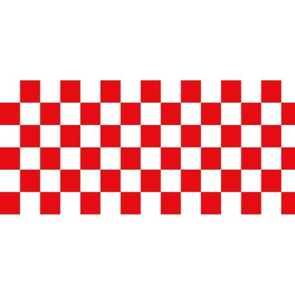 販売単位1本【特長】紅白の市松模様はどんな売り場にも馴染むため１つあれば重宝すること間違いなし。年末年始だけでなく、歳末セールや感謝祭などの演出に。売場が一気に華やかで豪華になります。定期的に売り場イメージを一新して集客率UP！雰囲気ある売...