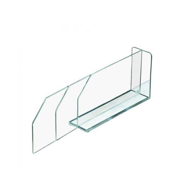 底面のマグネットでずれない!2カ所の切れ目で奥行の調節が可能。使いやすいデバイダーを激安価格で!サイズ；W40×H80×D150/200/255mm色柄・仕様；透明仕様（材質）；PET