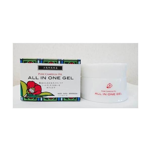 長崎県・五島列島は、日本でも有数な椿の自生地として知られ高品質な椿油がとれることでも有名です。椿油をベースに天然成分を配合した化粧水と乳液の効果をもつ本格的なオールインワンゲルです。---------内容量:80gうるおい成分:椿油、ヒアル...