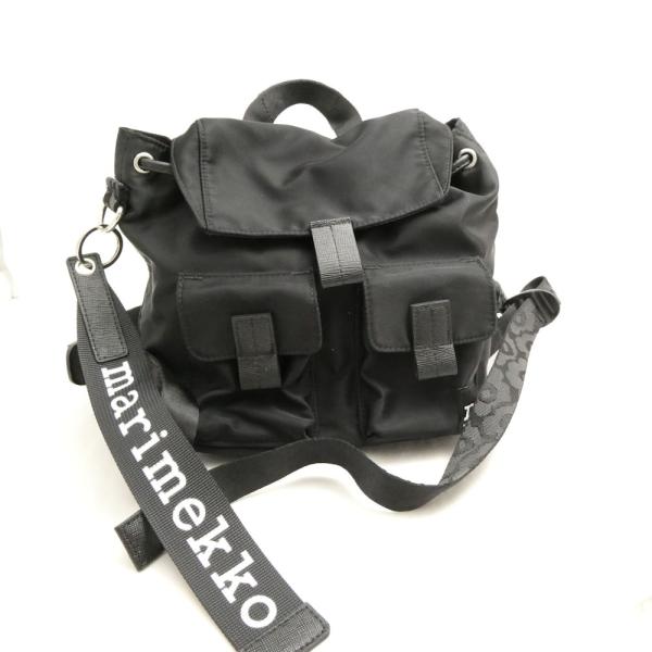 [ブランド]   marimekko マリメッコ [アイテム]  バックパック [コレクション]Everything Backpack S Solid [個数]1点 [男女]  レディース [色]   ブラック ※上記カラーは色の系統を記載...