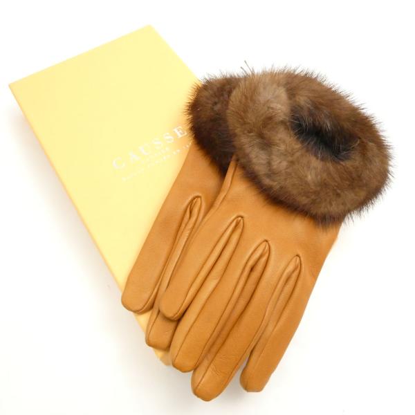 [ブランド]   GANTIER CAUSSE ガンコス/コース [アイテム]  ミンクファー グローブ [コレクション] [個数]1点 [男女]  レディース [色]   ブラウン ※上記カラーは色の系統を記載。メーカー公式カラーや弊社主...