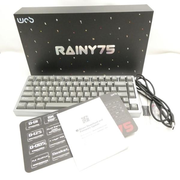 [ブランド]   WOBKEY  [アイテム]  有線 ゲーミングキーボード [コレクション]Rainy75 RT Lite [個数]1点 [男女]  兼用 [色]    ※上記カラーは色の系統を記載。メーカー公式カラーや弊社主観で判断した...