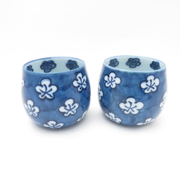 [ブランド]   Gen-emon 源右衛門窯 [アイテム]  湯呑 [コレクション]古染風梅紋 [個数]2点 [男女]  兼用 [色]   ブルー ※上記カラーは色の系統を記載。メーカー公式カラーや弊社主観で判断した色合いがある場合は下記...
