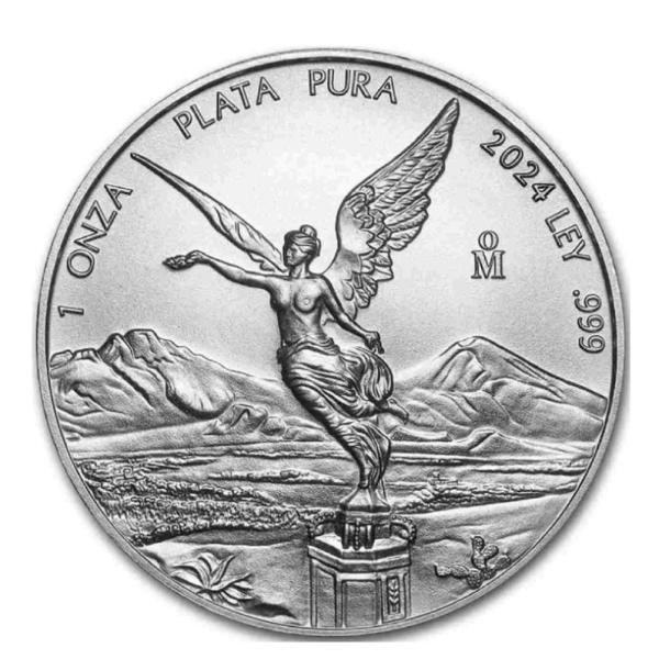2024 メキシコ リベルタード銀貨 1oz Ag999 BU