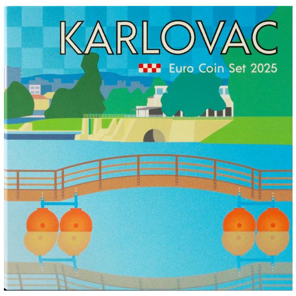 2025 クロアチア クラロヴァツ（Kralovac）ユーロコインセット UNC