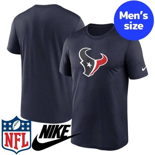 商品名：NIKE ナイキ NFL公式 メンズ Tシャツ 半袖シャツ トップス ヒューストン・テキサンズ Houston Texans Legend Logo Performance T-Shirt・NFL・NBA・MLB・NHLなど世界的に...