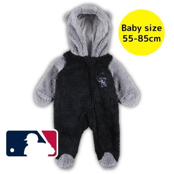 商品名：MLB公式 50-70cm ベビーアウター 防寒ジャケット コロラド・ロッキーズ Colorado Rockies・アメリカ4大スポーツ（NFL・NBA・MLB・NHL）の公式ライセンスを持つ本格ブランド。現地ファンはもちろん海外セ...