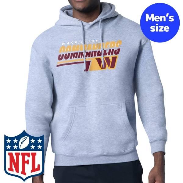 商品名：NFL公式 メンズ パーカー 長袖トップス トレーナー フーディー スターター ワシントン・コマンダース Washington Commanders Logo Push Graphic Hoodie・NFL・NBA・MLB・NHLな...
