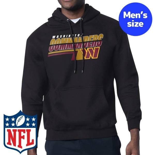 商品名：NFL公式 メンズ パーカー 長袖トップス トレーナー フーディー スターター ワシントン・コマンダース Washington Commanders Logo Push Graphic Hoodie・NFL・NBA・MLB・NHLな...