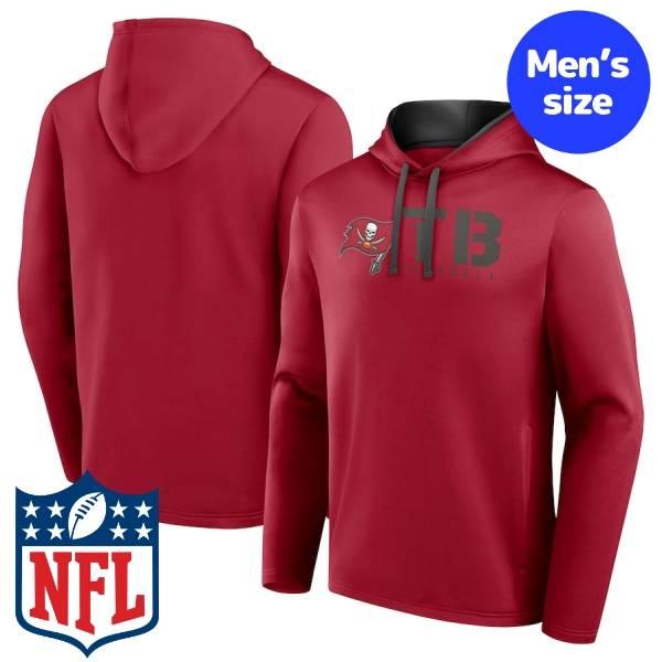 商品名：NFL公式 メンズ パーカー 長袖トップス トレーナー フーディー タンパベイ・バッカニアーズ Tampa Bay Buccaneers Logo Athletic Head Start Pullover Hoodie・NFL・NB...