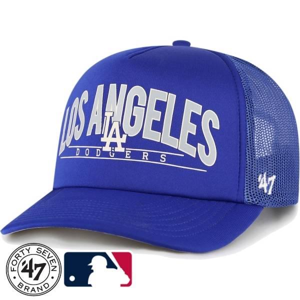 商品名：MLB公式 正規品 メンズ キャップ 帽子 ハット ベースボールキャップ 47 Brand 大谷翔平 ロサンゼルス・ドジャース Dodgers Backhaul Foam Trucker Snapback Hat・NFL・NBA・M...