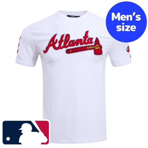 商品名：Pro Standard プロスタンダード MLB公式 メンズ Tシャツ 半袖トップス アトランタ・ブレーブス ATLANTA BRAVES CLASSIC CHENILLE TOP T-SHIRT・Pro Standard（プロス...