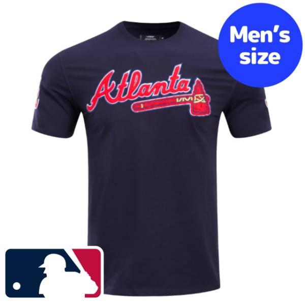 商品名：Pro Standard プロスタンダード MLB公式 メンズ Tシャツ 半袖トップス アトランタ・ブレーブス ATLANTA BRAVES CLASSIC CHENILLE TOP T-SHIRT・Pro Standard（プロス...
